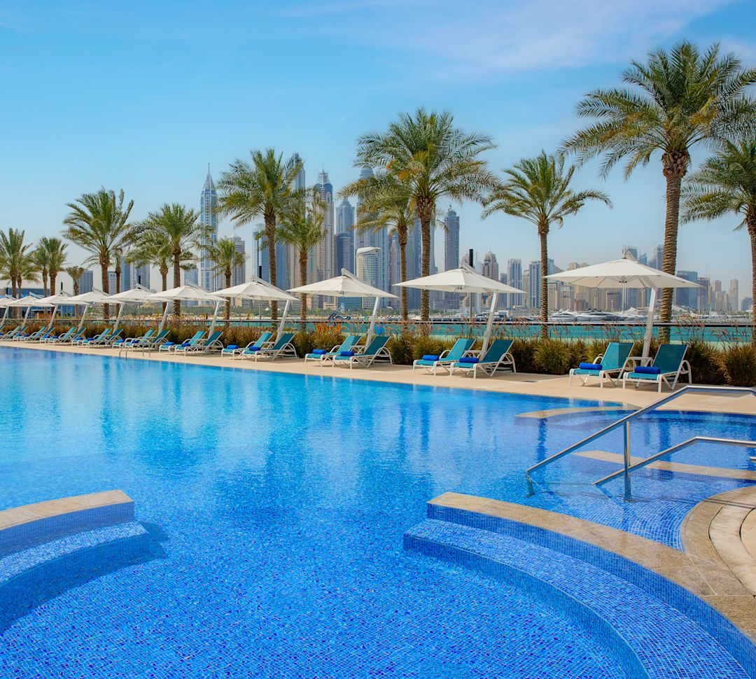 Zing strand- en zwembadbar | Hilton Dubai Palm Jumeirah