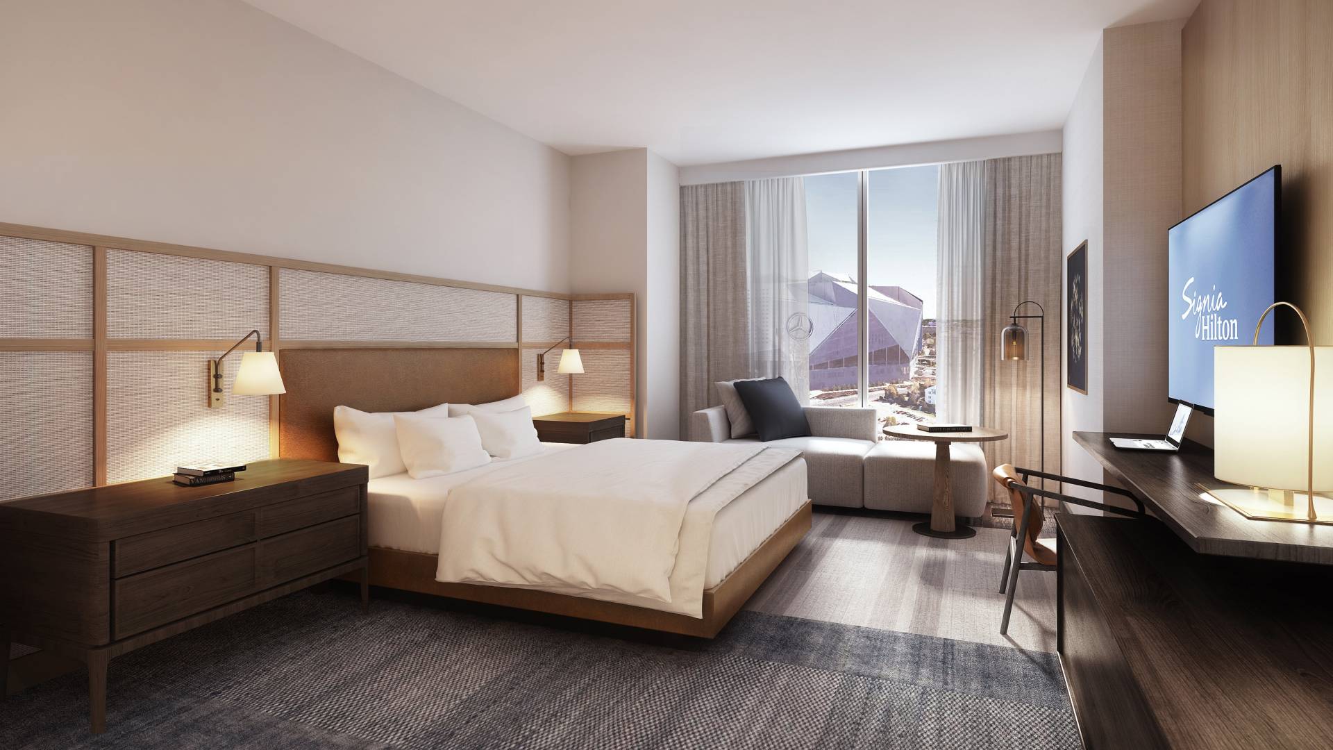 Rooms & Suites | Signia by Hilton Atlanta Georgia World Congress Center