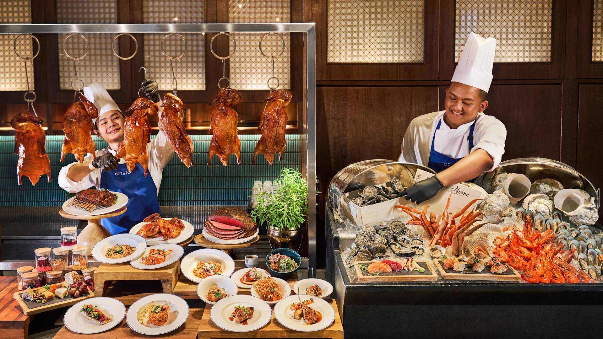 Estate Buffet Restaurant | Hilton Singapore Orchard