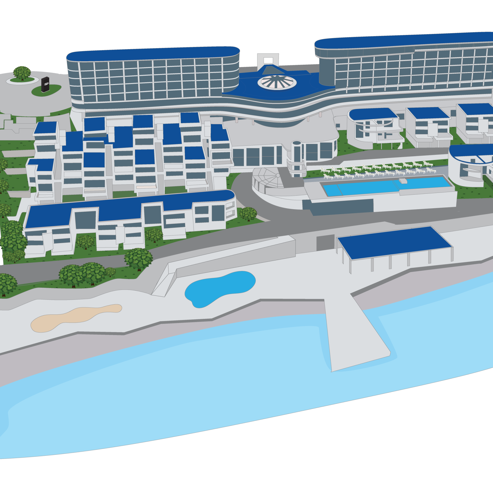 Resort | Hilton Rijeka Costabella Beach Resort and Spa