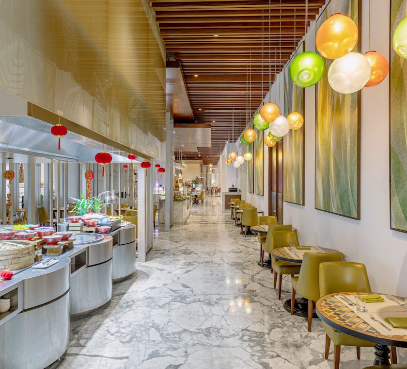 The Market | Hilton Dubai Al Habtoor City Luxury Hotel