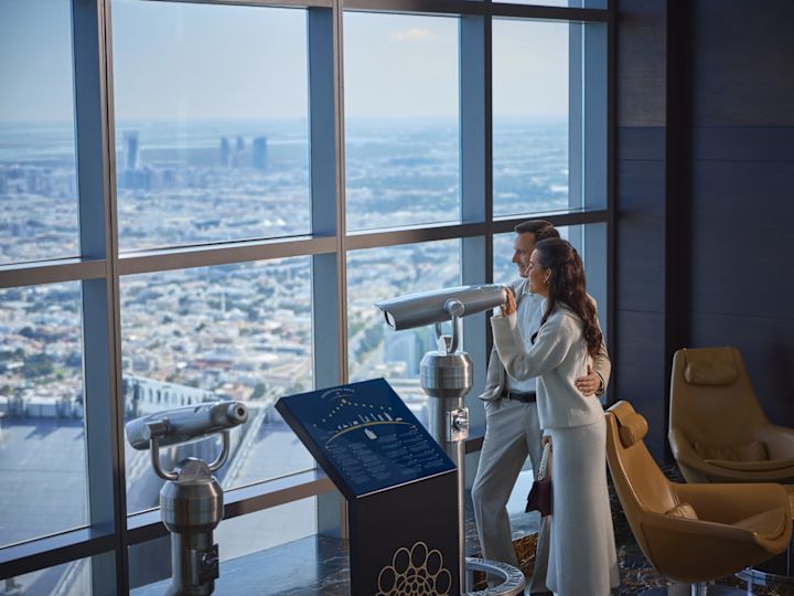 Observation Deck at 300 | Conrad Abu Dhabi